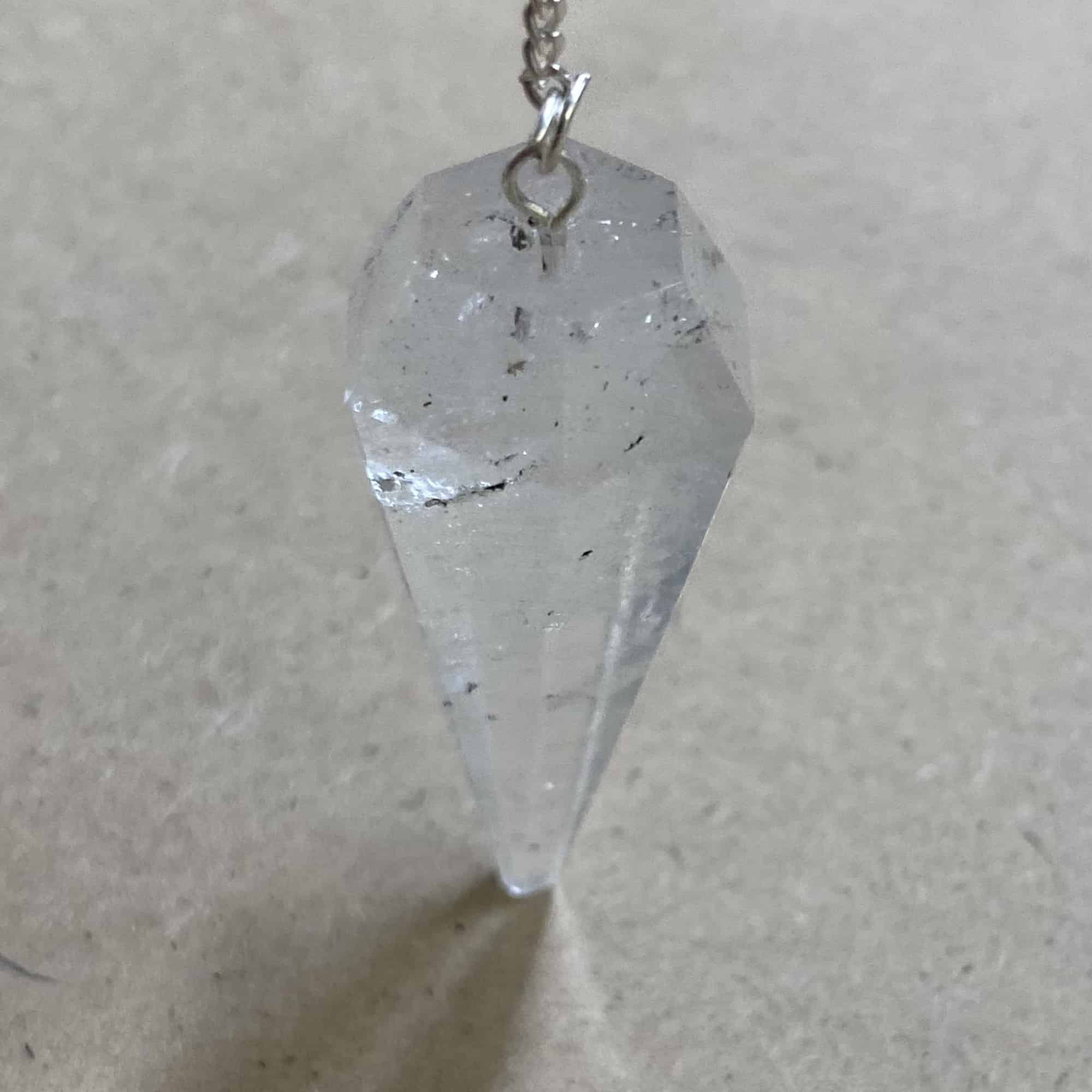 Pendulum – Clear Quartz - The Equinox Apothecary