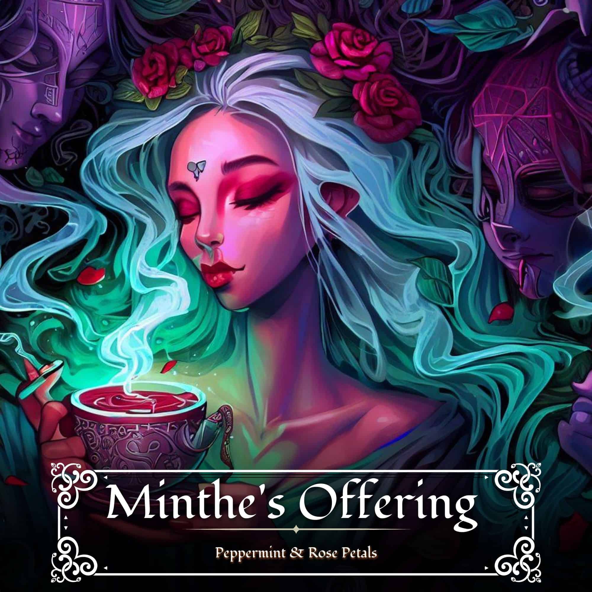 Minthe’s Offering – Herbal Tea🍵- Enchanted Loose Leaf Teas