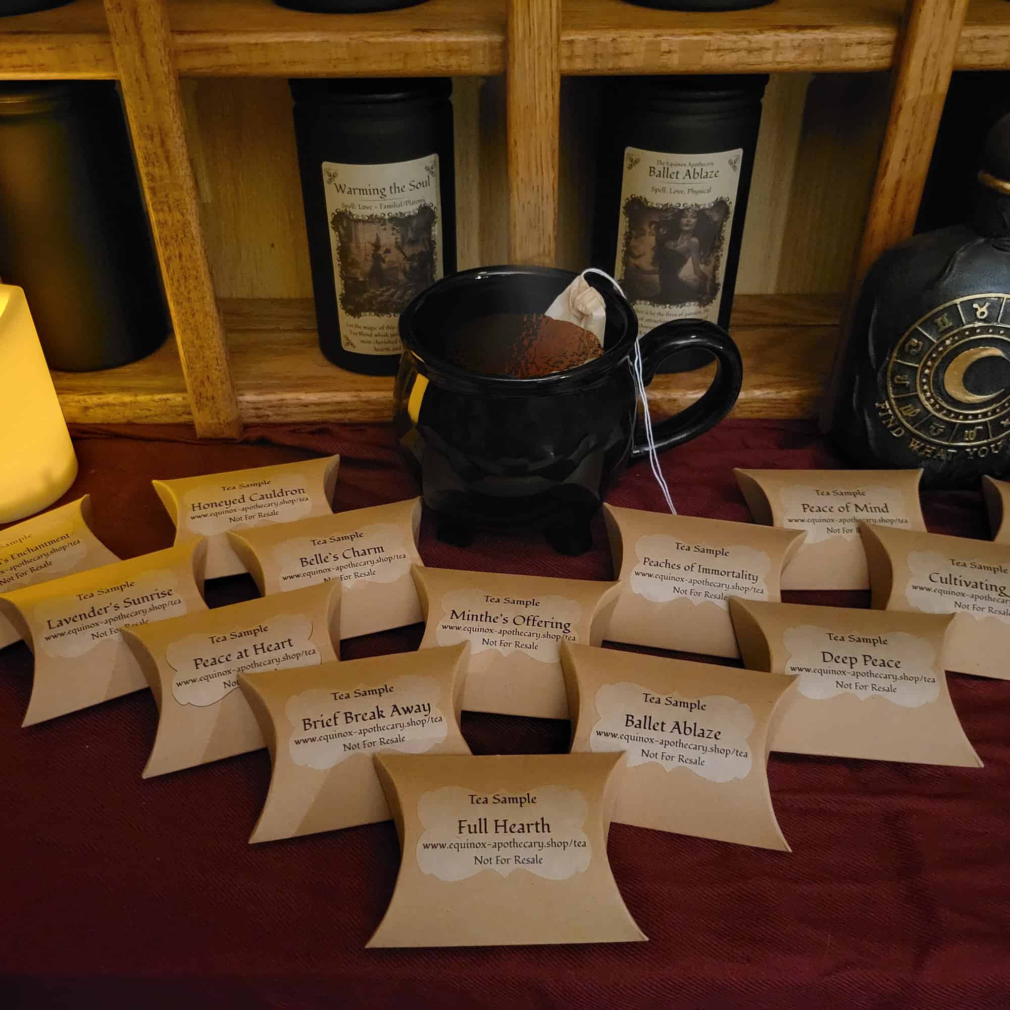 5 Flavor Tea Sampler - The Equinox Apothecary